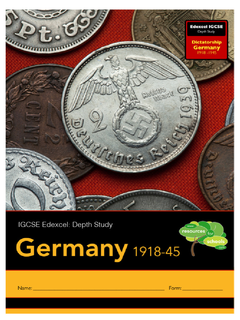 Edexcel Igcse Germany 1918 45 v9 Preview | PDF | Weimar Republic ...