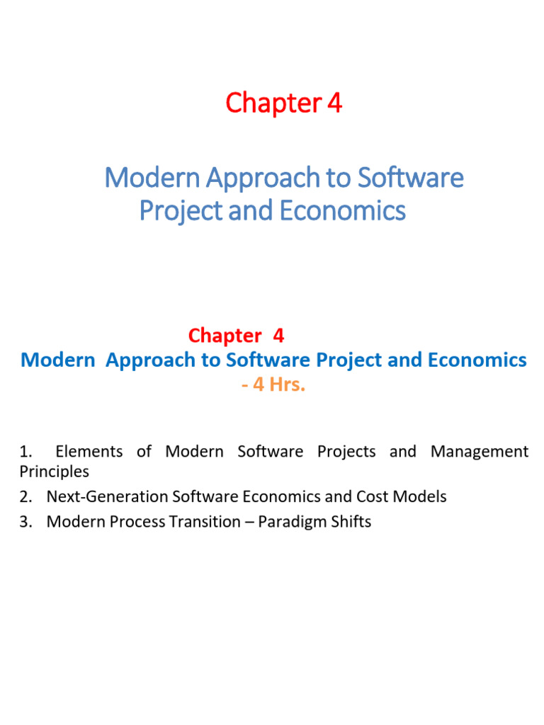 Modern Software Project Management Insights | PDF | Software | Software ...