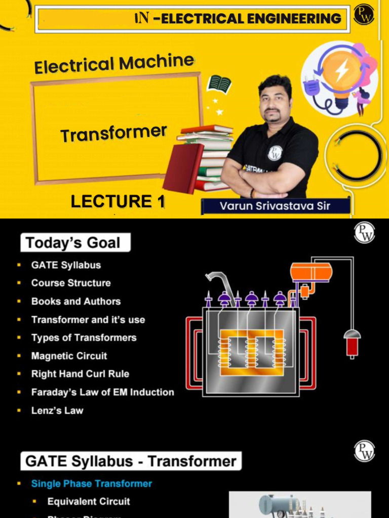 Transformer 01 - Class Notes | PDF
