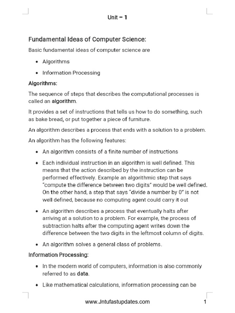 Python R20 - Unit-1 | PDF