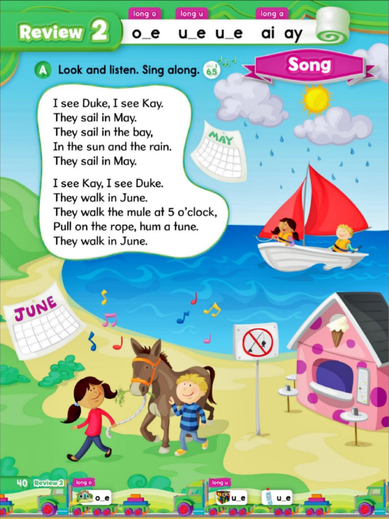 Phonics Book 3 Review 2 | PDF