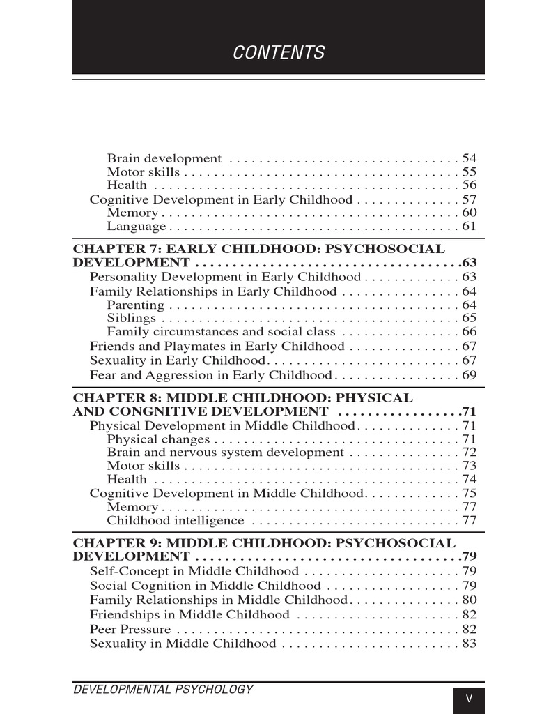 BOOK Developmental Psychology 7 9 | PDF | Adolescence | Early Childhood