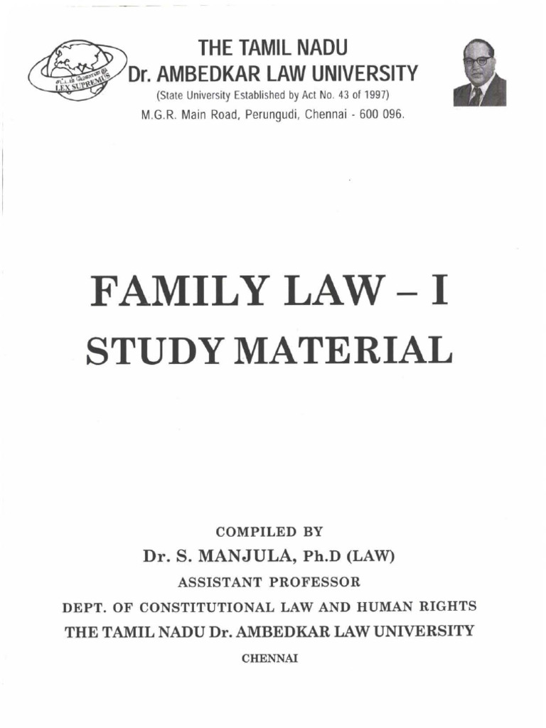 19 Family Law-I | PDF