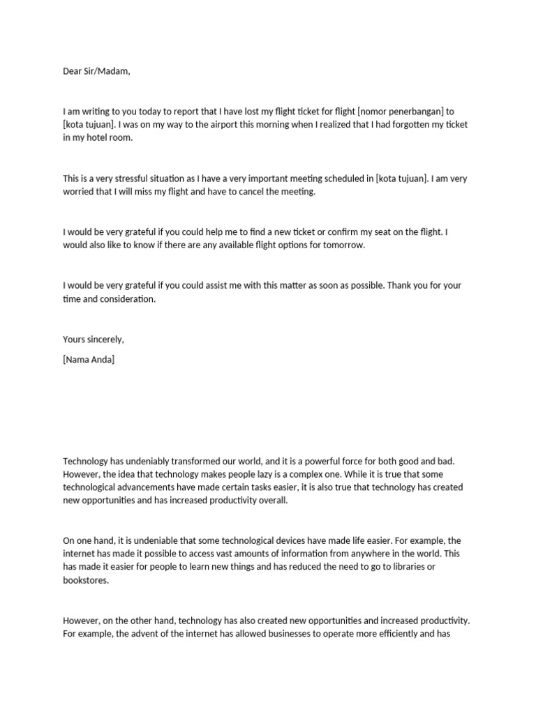 Dear Sir | PDF