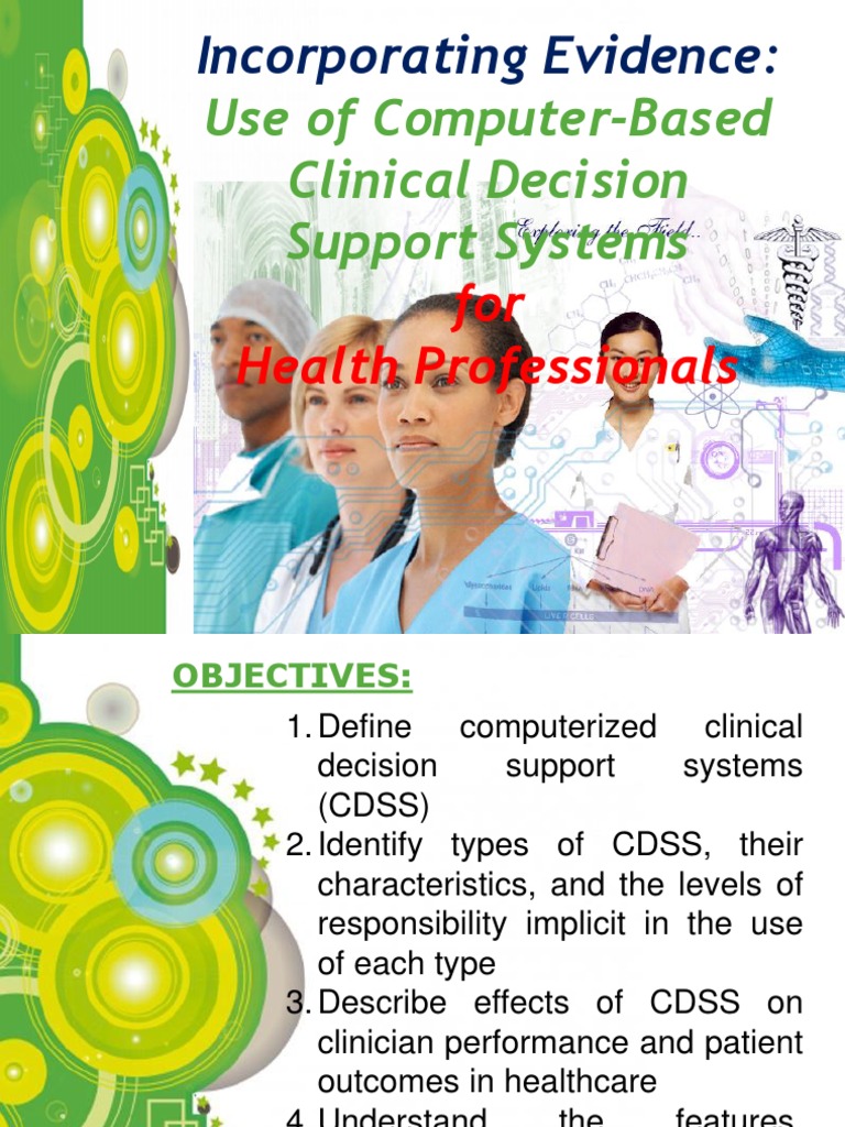 Overview of Clinical Decision Support Systems | PDF | Decision Support ...