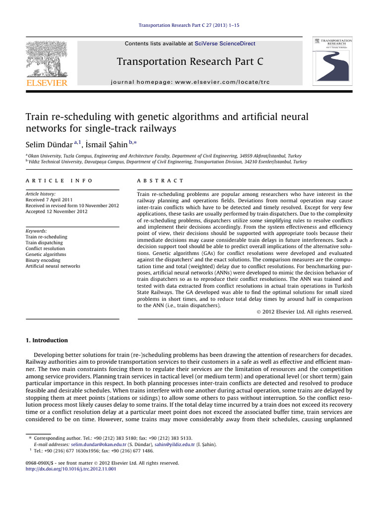 10 1016@j TRC 2012 11 001 | PDF | Mathematical Optimization | Algorithms