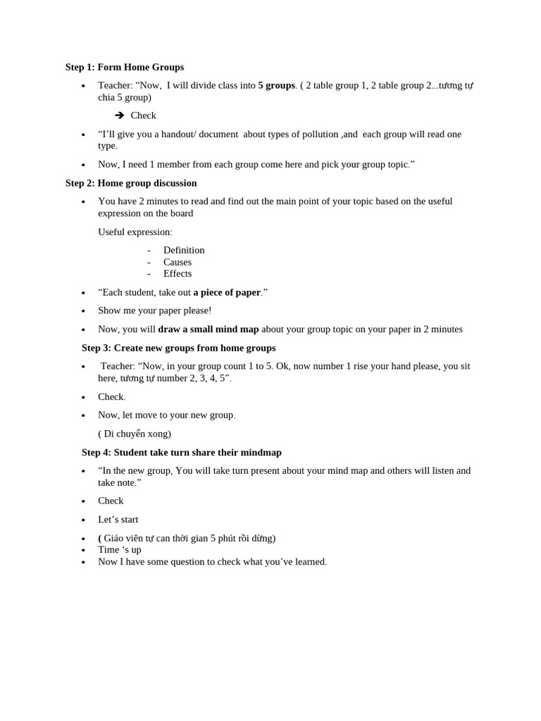Jigsaw Activity | PDF