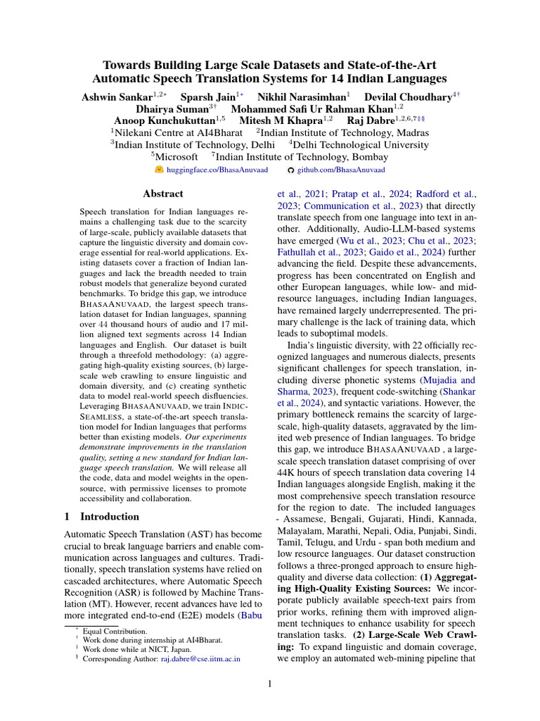 Bhashaanuvad | PDF | Speech Recognition | Speech Synthesis