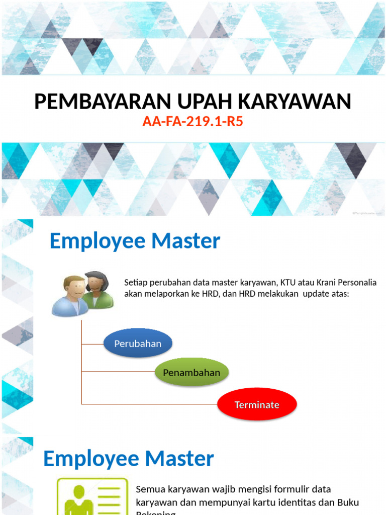 Panduan Pembayaran Upah Karyawan | PDF