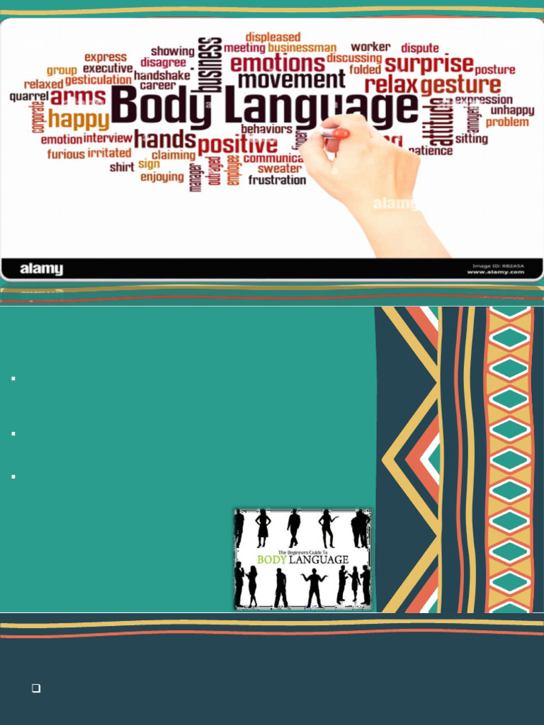 Understanding Body Language Basics | PDF | Body Language | Nonverbal ...