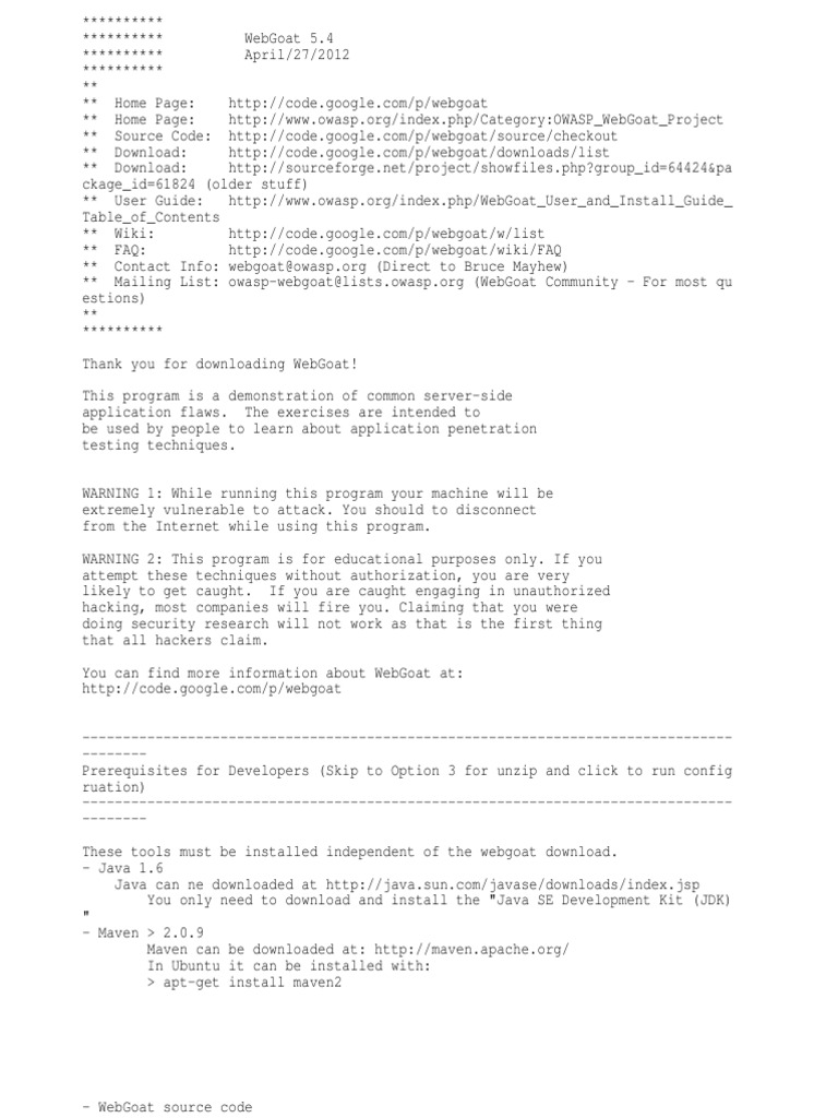 Readme 5.4 | PDF | Eclipse (Software) | System Software