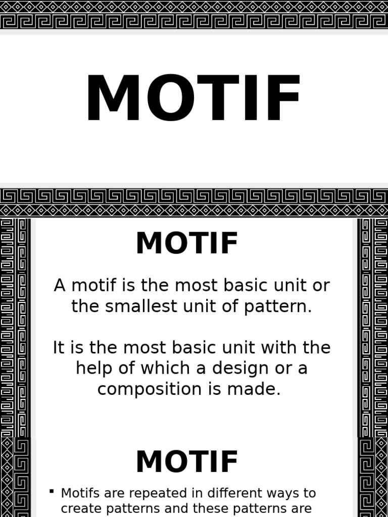 Motif | PDF