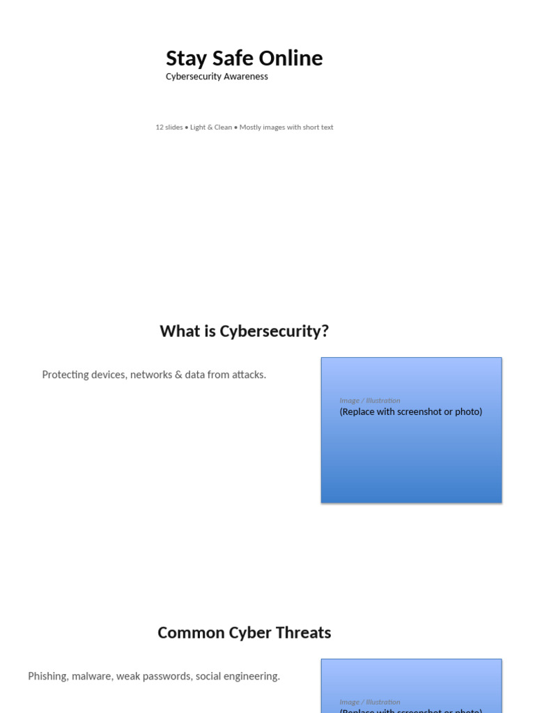 Essential Cybersecurity Tips Guide | PDF | Security | Computer Security