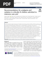 State Behavioral Scale for Pediatric Sedation | PDF | Intensive Care ...