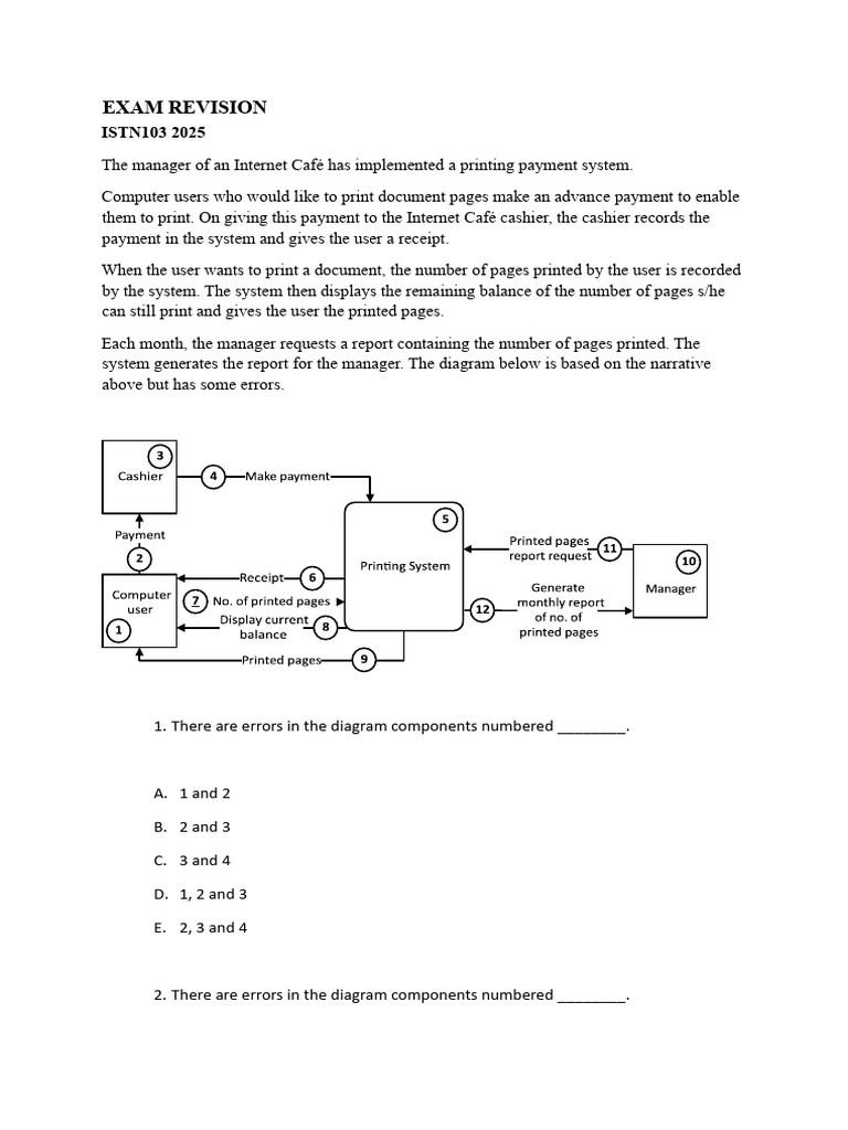 EXAM REVISION Update | PDF | Html Element | Computing