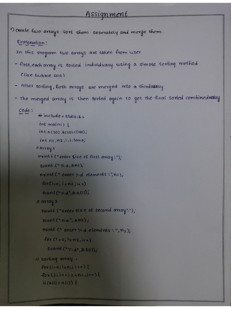 Pps Assignment | PDF
