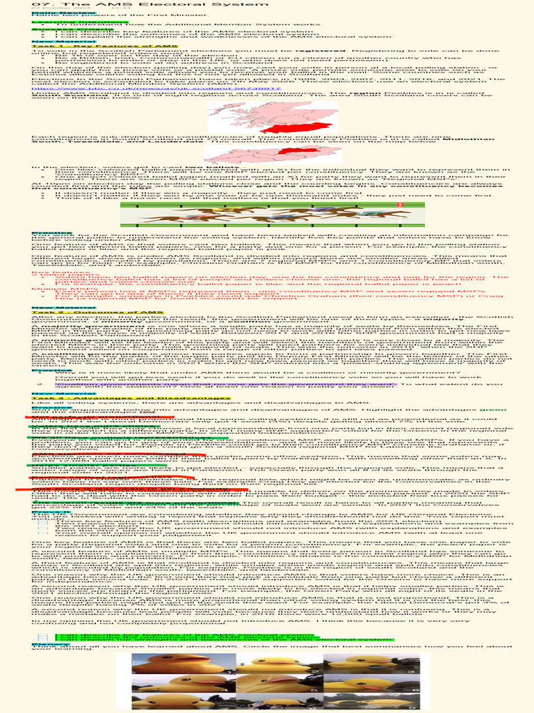 Understanding the Additional Member System | PDF | Voting | Postal Voting