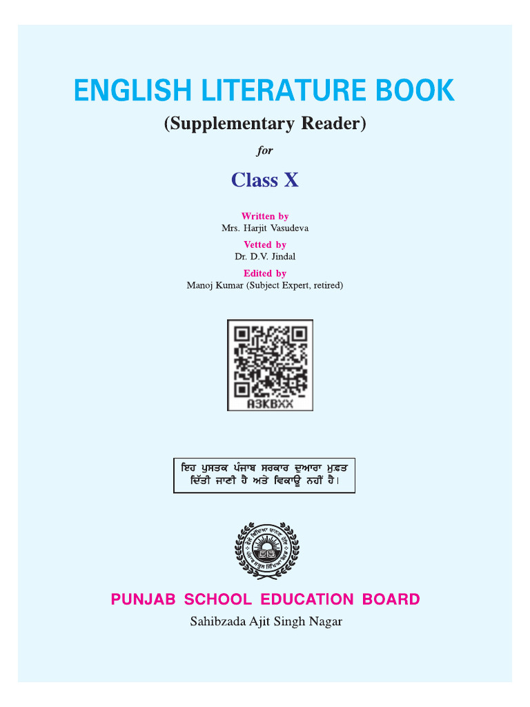 English Literature Book-10 | PDF