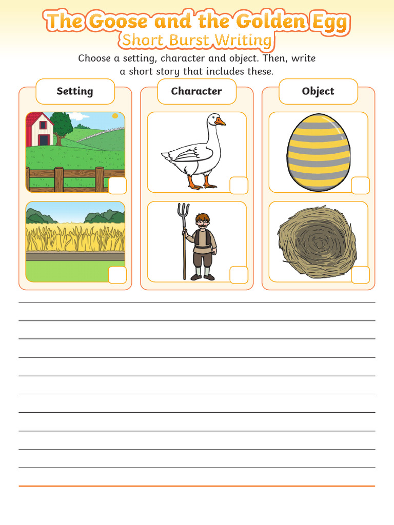 Short Story Writing Guide: Goose Tale | PDF