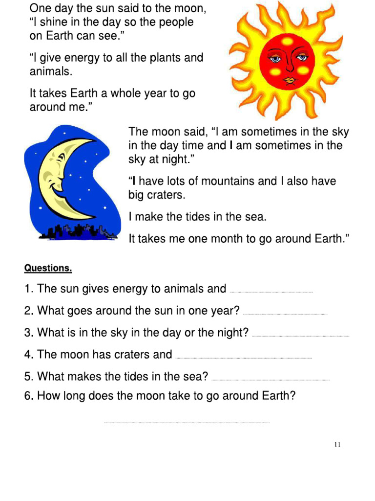 Reading Comprehension - Class 2 Read and Record | PDF