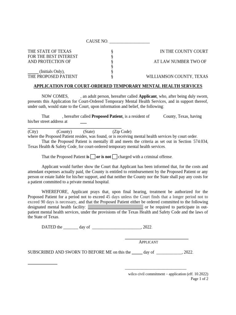 Mental Health Application | PDF | Criminal Law | Common Law