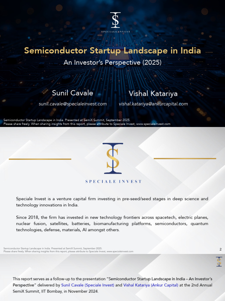 Si X Ankur Capital - Semiconductor Landscape in India (2025) - Live ...