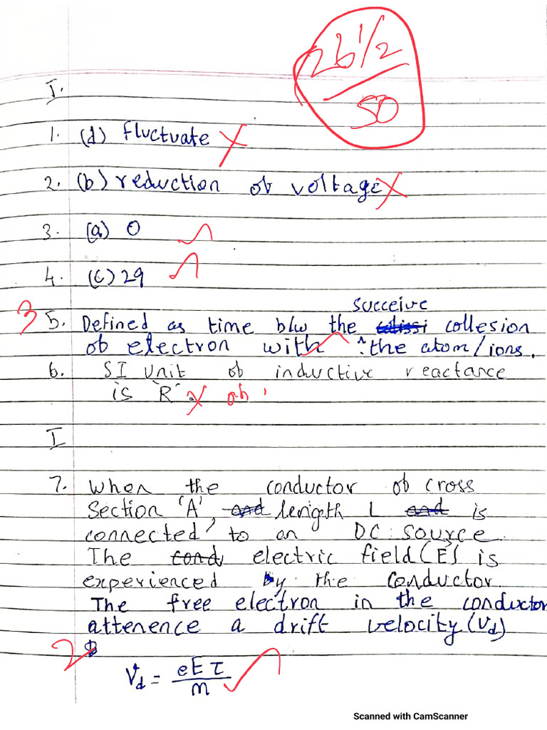 Alternating Current - Class 12 | PDF