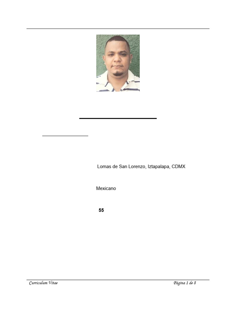 5.-CV Jose Barraza | PDF