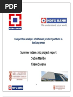 Project Report on"CASA" in HDFC | PDF | Transaction Account | Cheque