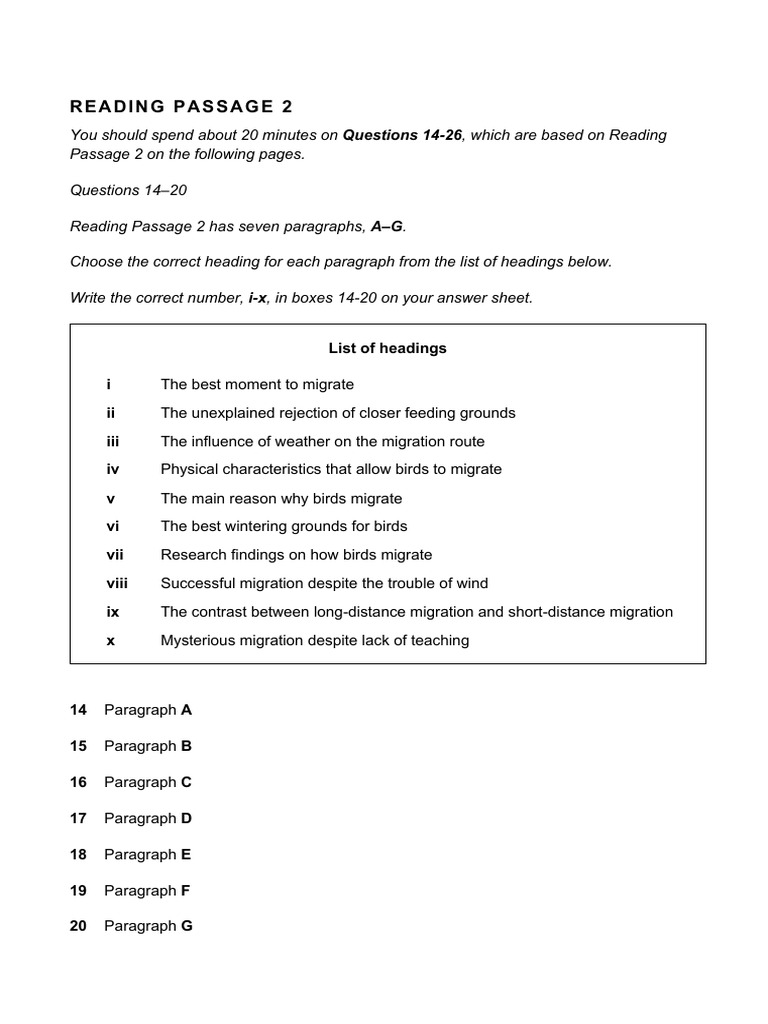 36. P2 - Bird Migration 鸟类迁徙【高】 | PDF | Bird Migration | Birds