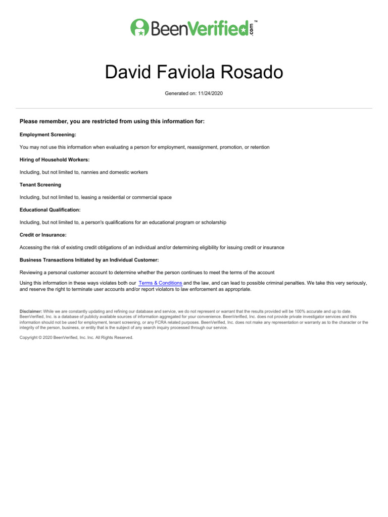 David Faviola Rosado-E66b72dd7e9a1dc | PDF | Criminal Record | Misdemeanor