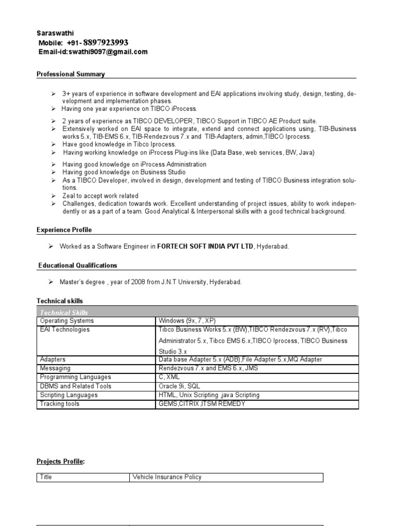 Sara Swat Hi Resume | Insurance | Web Service