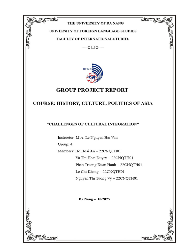 Group 4 - Workshop Organization Plan | PDF | Labour Economics | Migrant ...