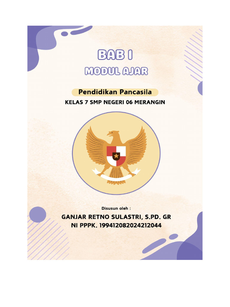 Modul Ajar Sejarah Pancasila SMP | PDF