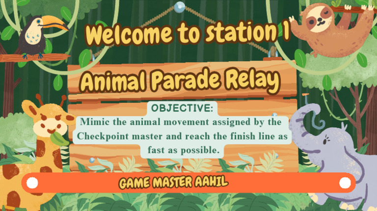 Animal Parade Relay - FINAL | PDF