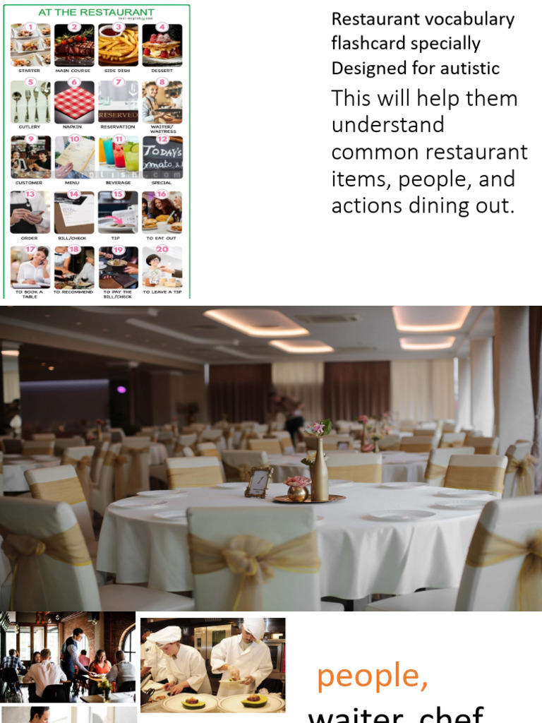 Restaurant Flascard | PDF
