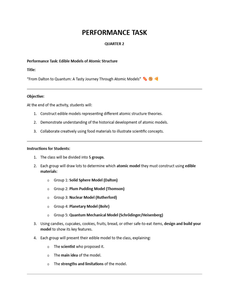 q2 Performance Task | PDF