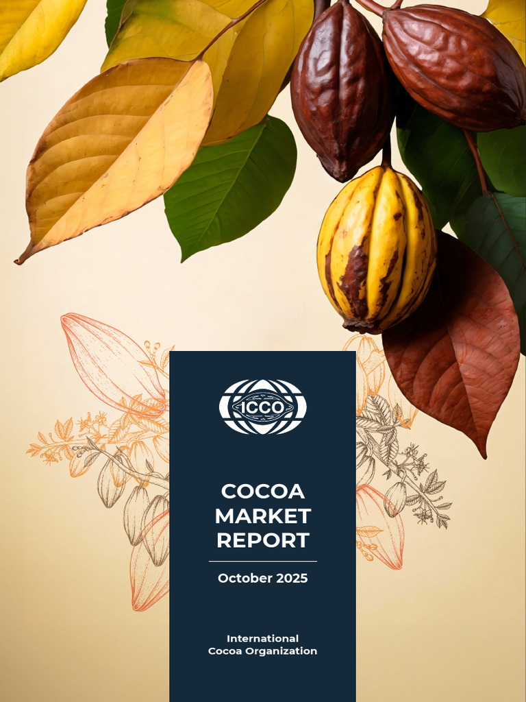 Cocoa Market Report October 2025 | PDF | Cocoa Bean | Market Trend