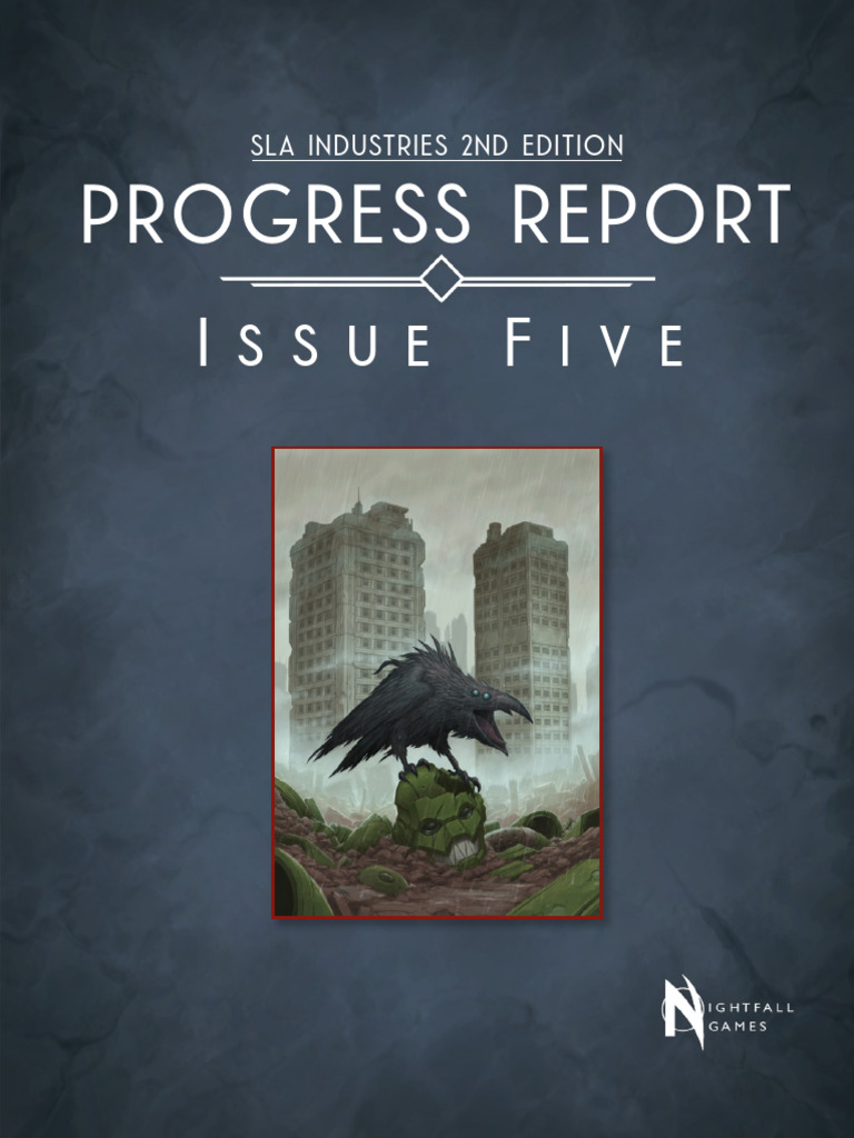 SLA Industries Progress Report: Issue 5 | PDF