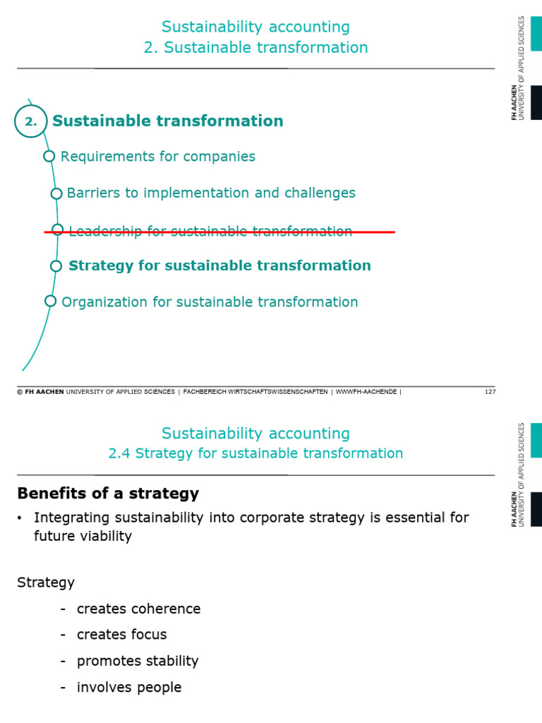 2 - Sustainable Transformation - Part II | PDF | Sustainability ...