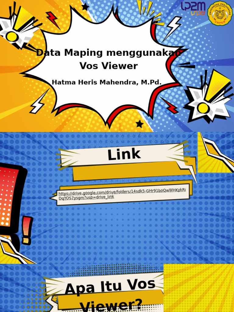 Pelatihan Data Maping Menggunakan Vos Viewer | PDF