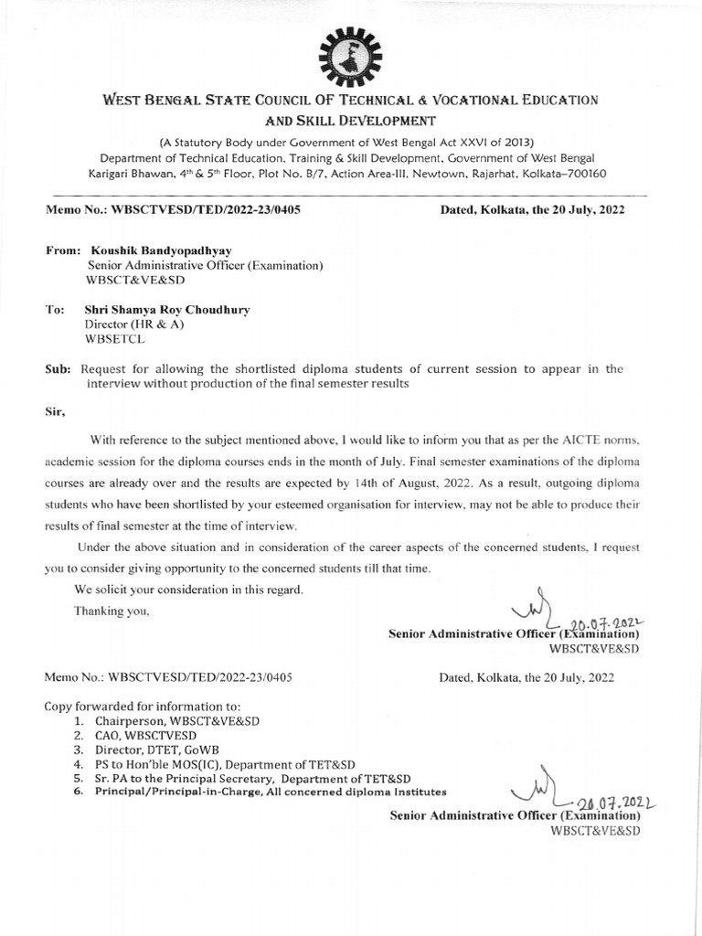 ##Wbsetcl Letter | PDF | Chess Theory | Chess