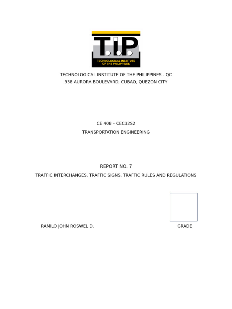 Traffic Interchanges and Regulations Guide | PDF | Interchange (Road ...