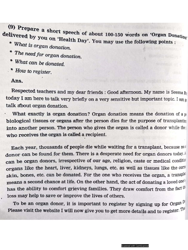 Speech Writing | PDF