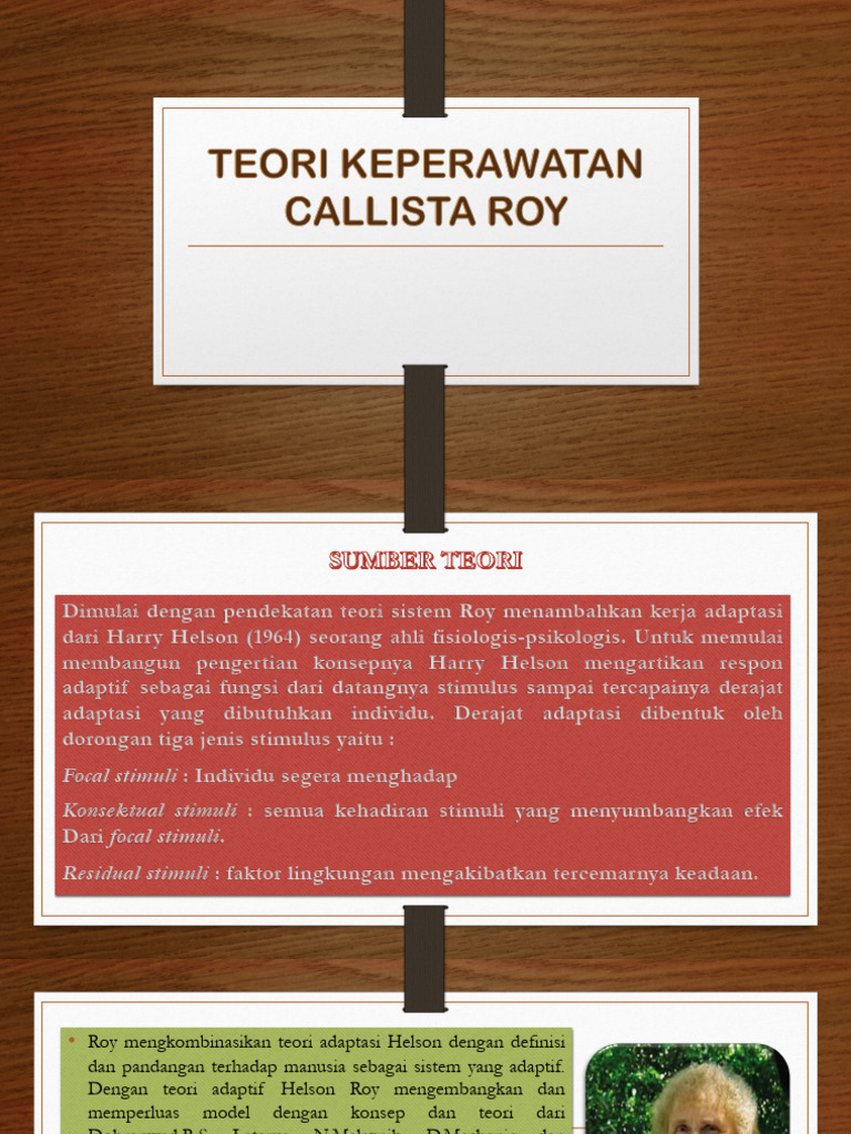 Teori Calista Roy | PDF