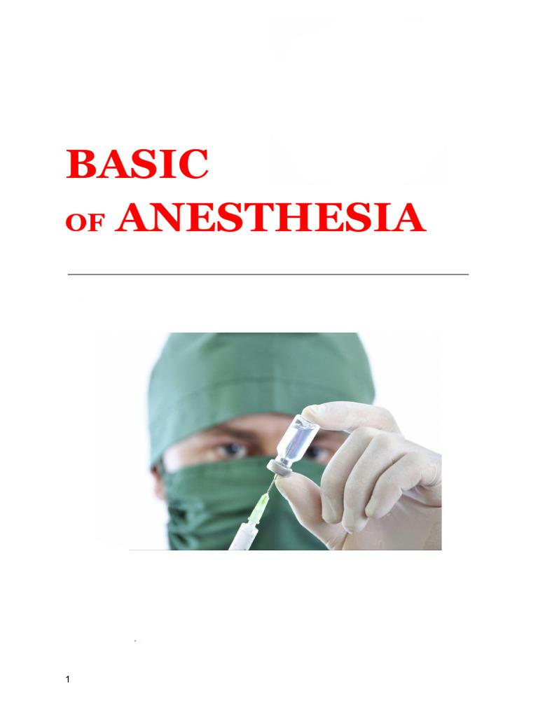 Basic of Anesthesia CPR (5) | PDF