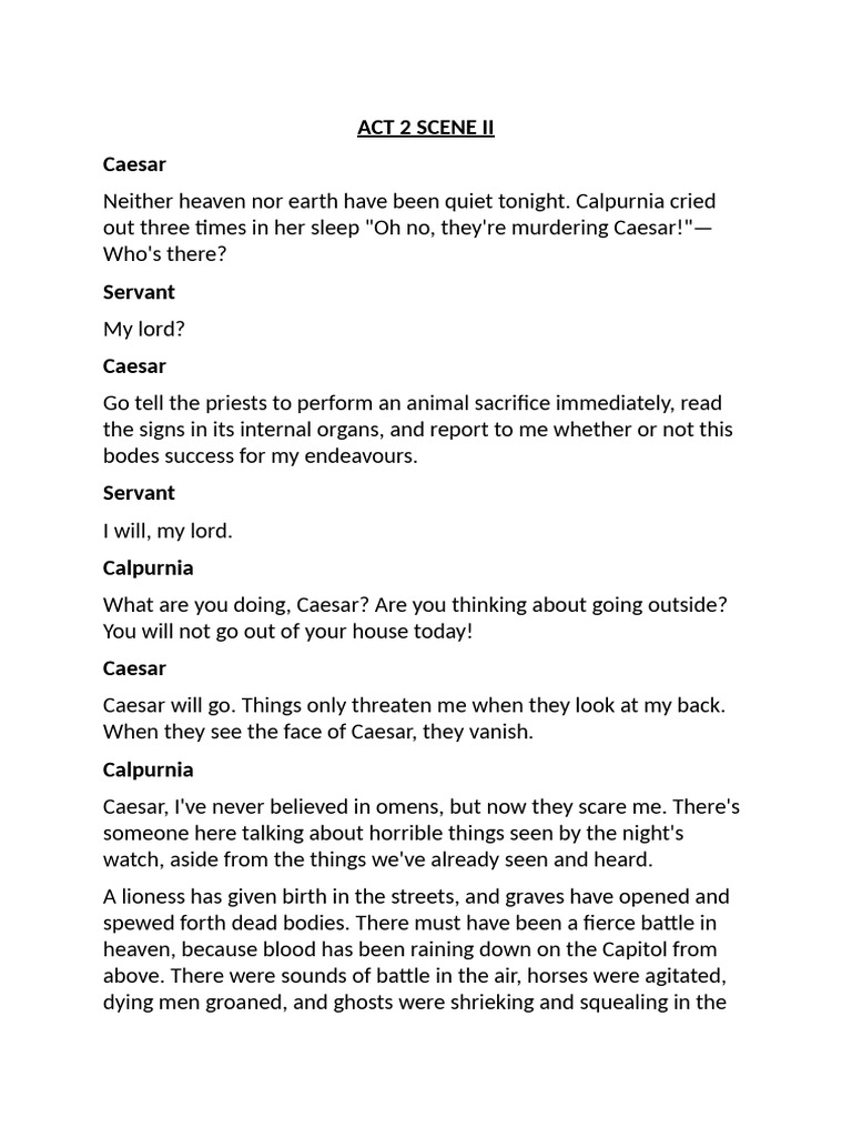 Caesar | PDF | Julius Caesar | Mark Antony