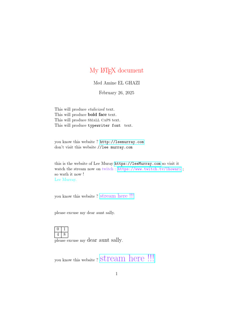 Text and Document Formatting | PDF