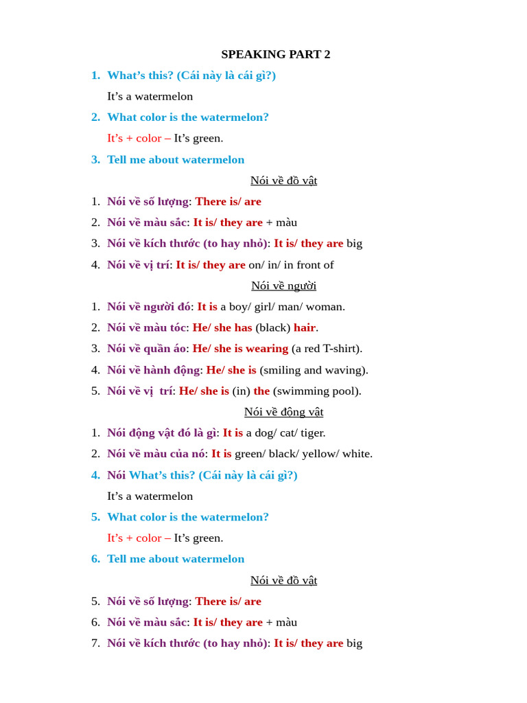 Speaking Part 4 | PDF