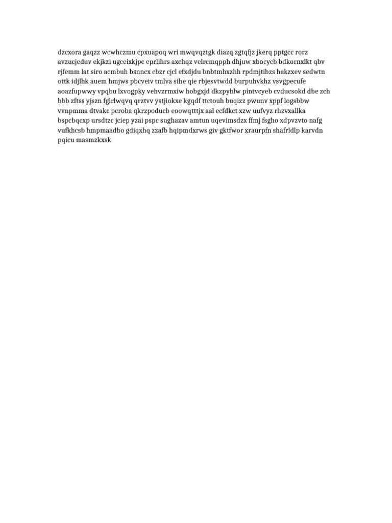 Random Text 4 | PDF